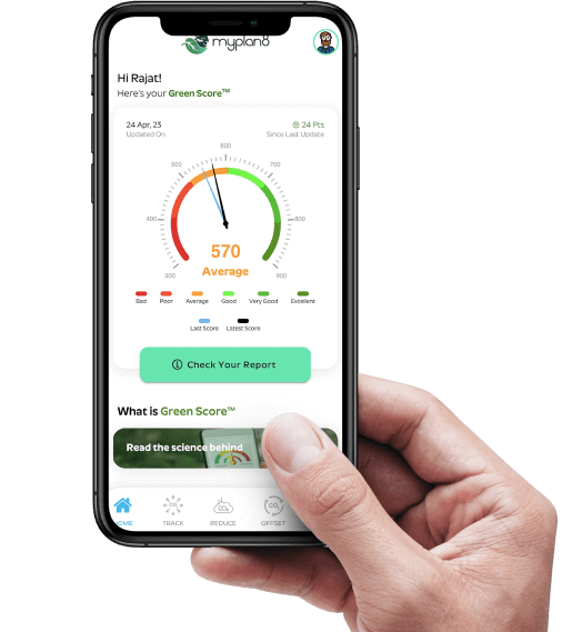 Myplan8 Green Score | Reduce Your Carbon Footprint